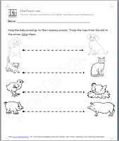 Yes, I Can Teach!: Activity Sheet (Preschool Writing Readiness): Lines