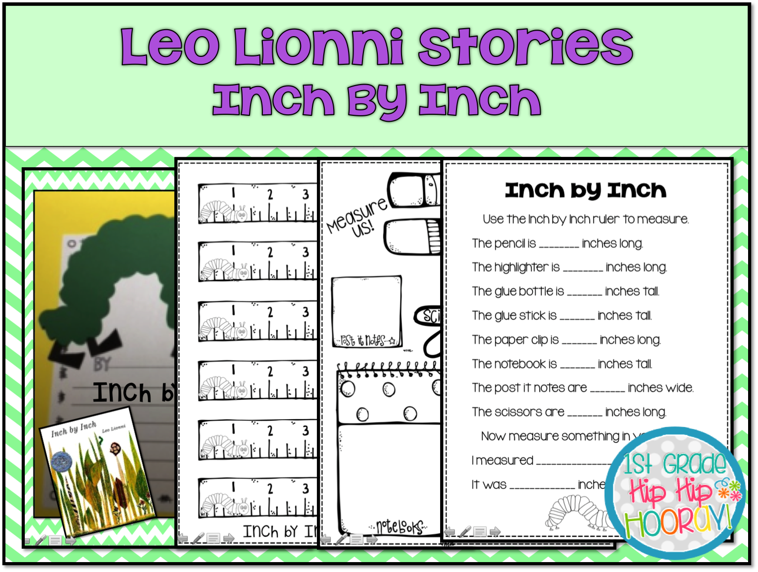 1st Grade Hip Hip Hooray!: Leo Lionni Author Study and More!!