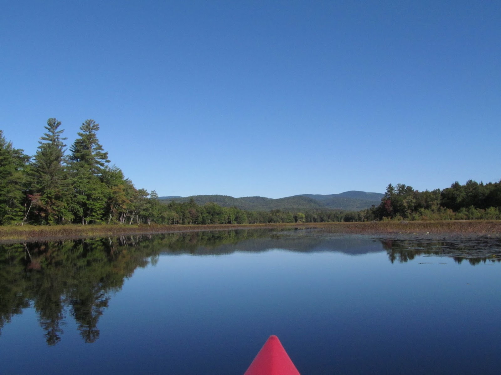 Recreational Kayaking in Maine: Kezar Lake (Lower Basin), Lovell, ME