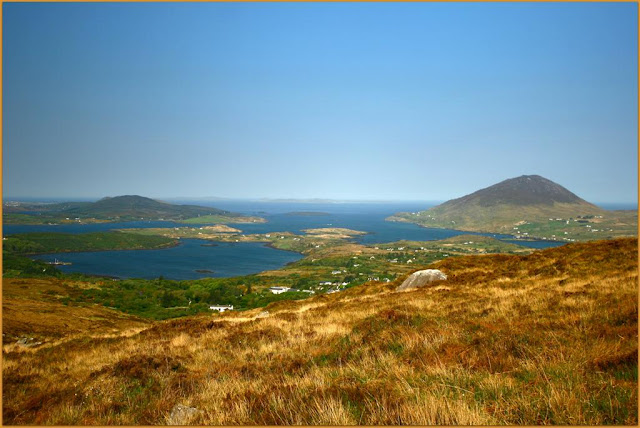 POSTCARDS FROM IRELAND: Climbing Mt.Diamond, Connemara National Park