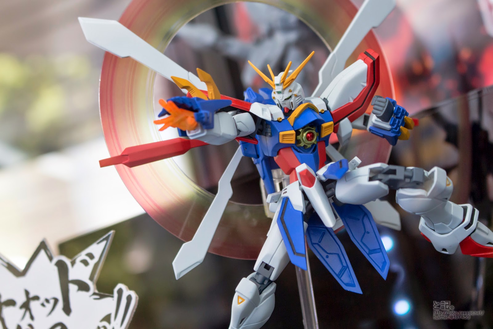 GUNDAM GUY: Robot Damashii God Gundam - On Display @ Tamashii Nations ...
