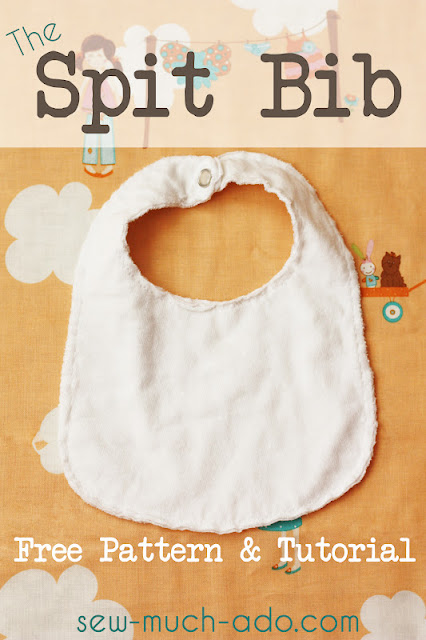 Spit Bib Tutorial and Free Pattern - Sew Much Ado