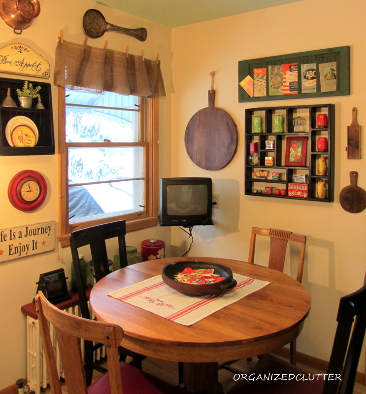 A New Kitchen Wall Display - Organized Clutter