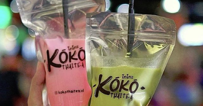 Minuman Segar Koko Thai Tea - WANIMBAMBUNG