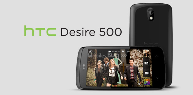 HTC Desire 500 Android phone price in India, specifications, features