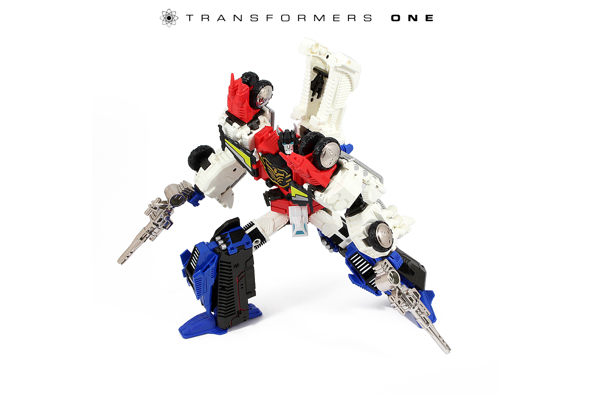 Transformers Square One: MMC R-01G Grandus Hexatron - Robot Mode Pictorial