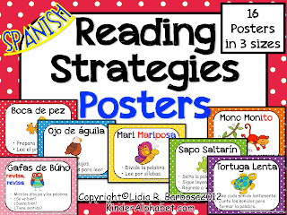 Bilingual Teacher Clubhouse: Reading Strategies Posters