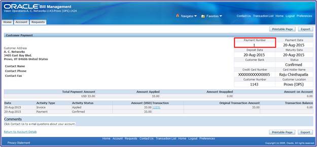 Oracle Applications: Oracle R12 Credit Card Payments Setups and Process