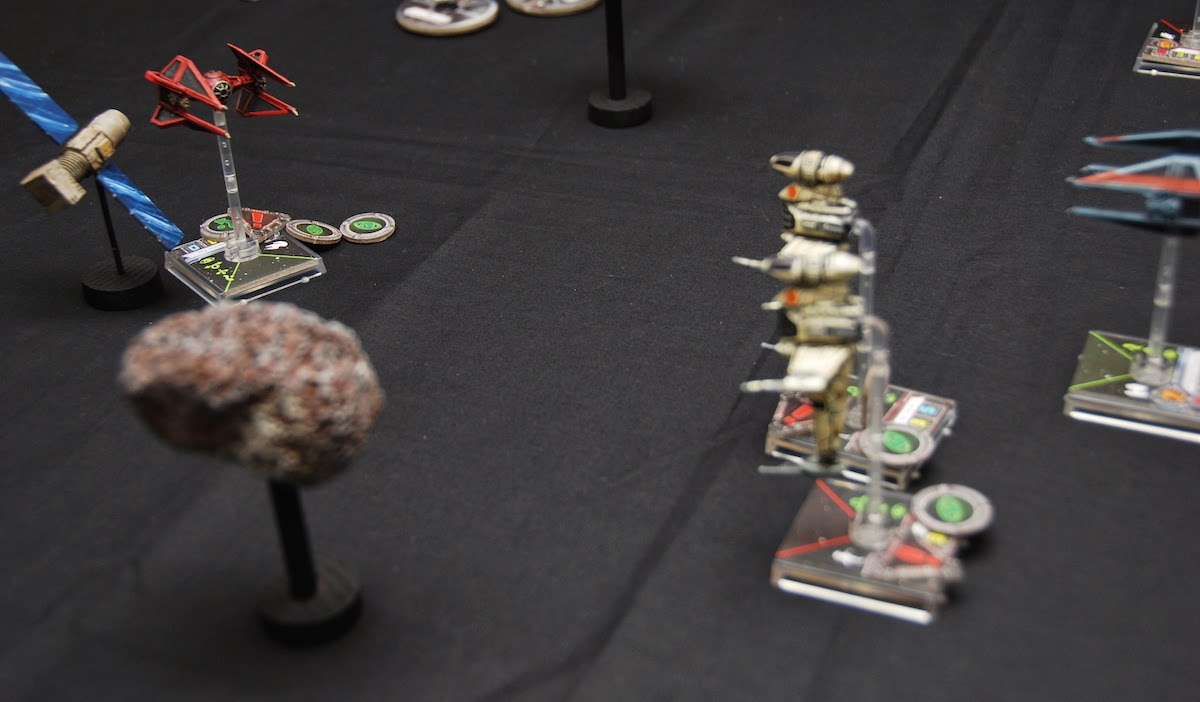 Lord Ashram's House of War: An X-Wing report, featuring a Rebel Ace!