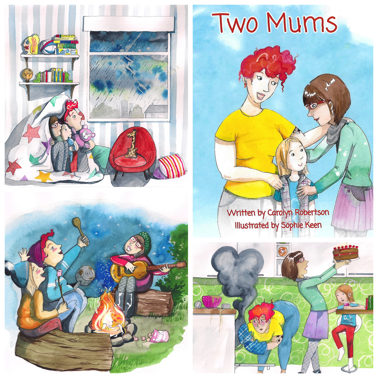 ILLUSTRATION FROM THE ORGANISATION: Sophie's Two Mums!