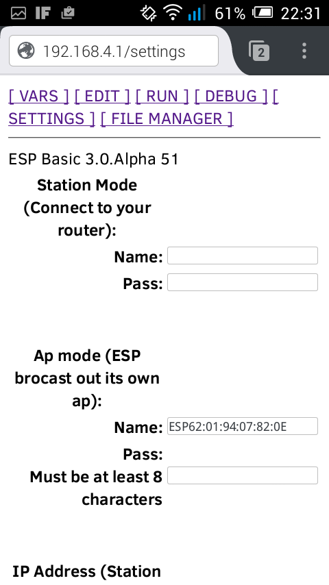 lucstechblog: Back to Basic - Basic language on the ESP8266
