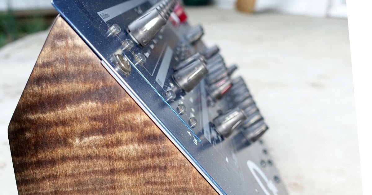 MATRIXSYNTH: Blue Waldorf Q Rack w/ Custom Maple Desktop Stand/Case and ...