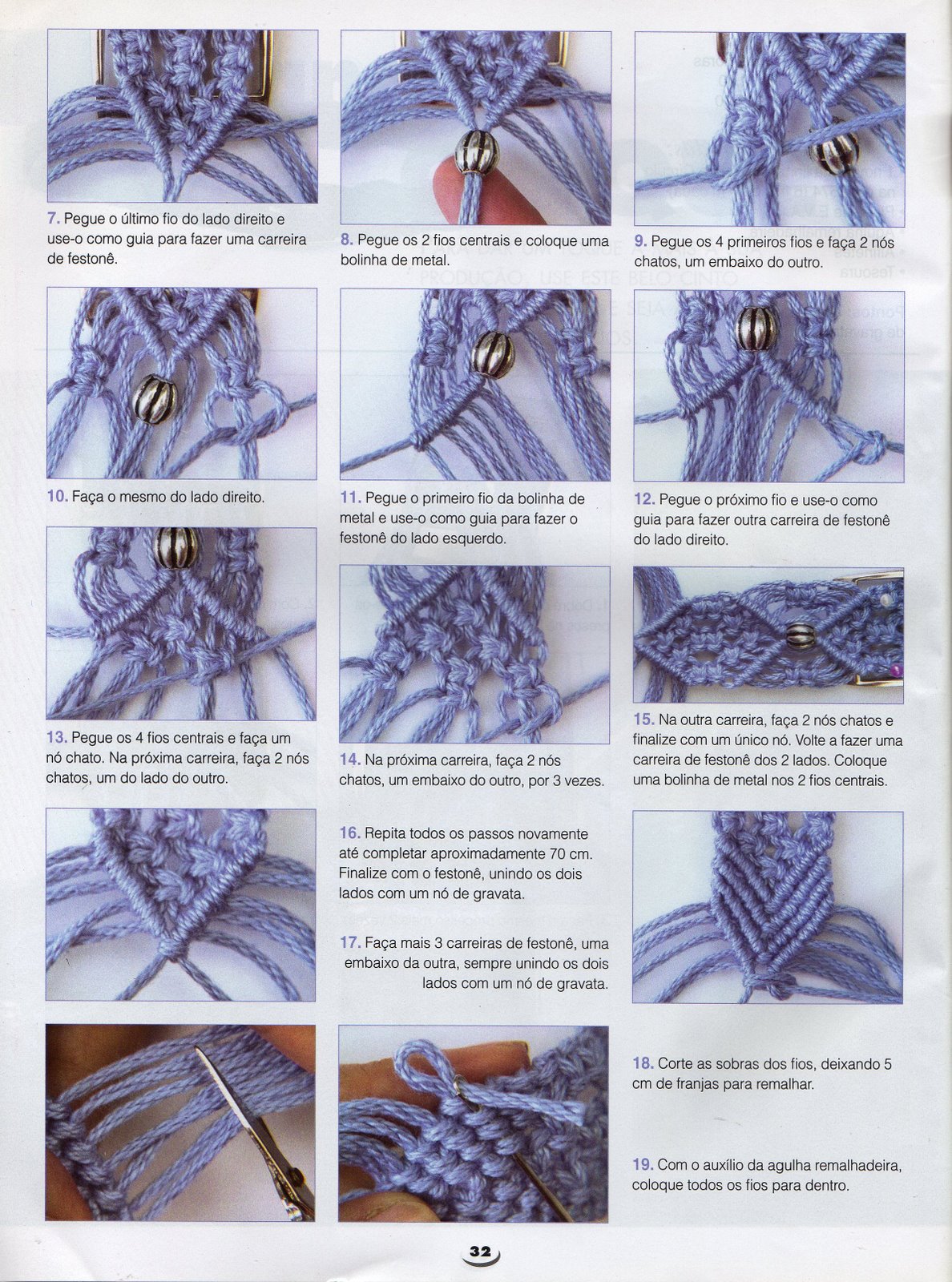 Tramas E Pontos Macramê Ano 2- N° 7