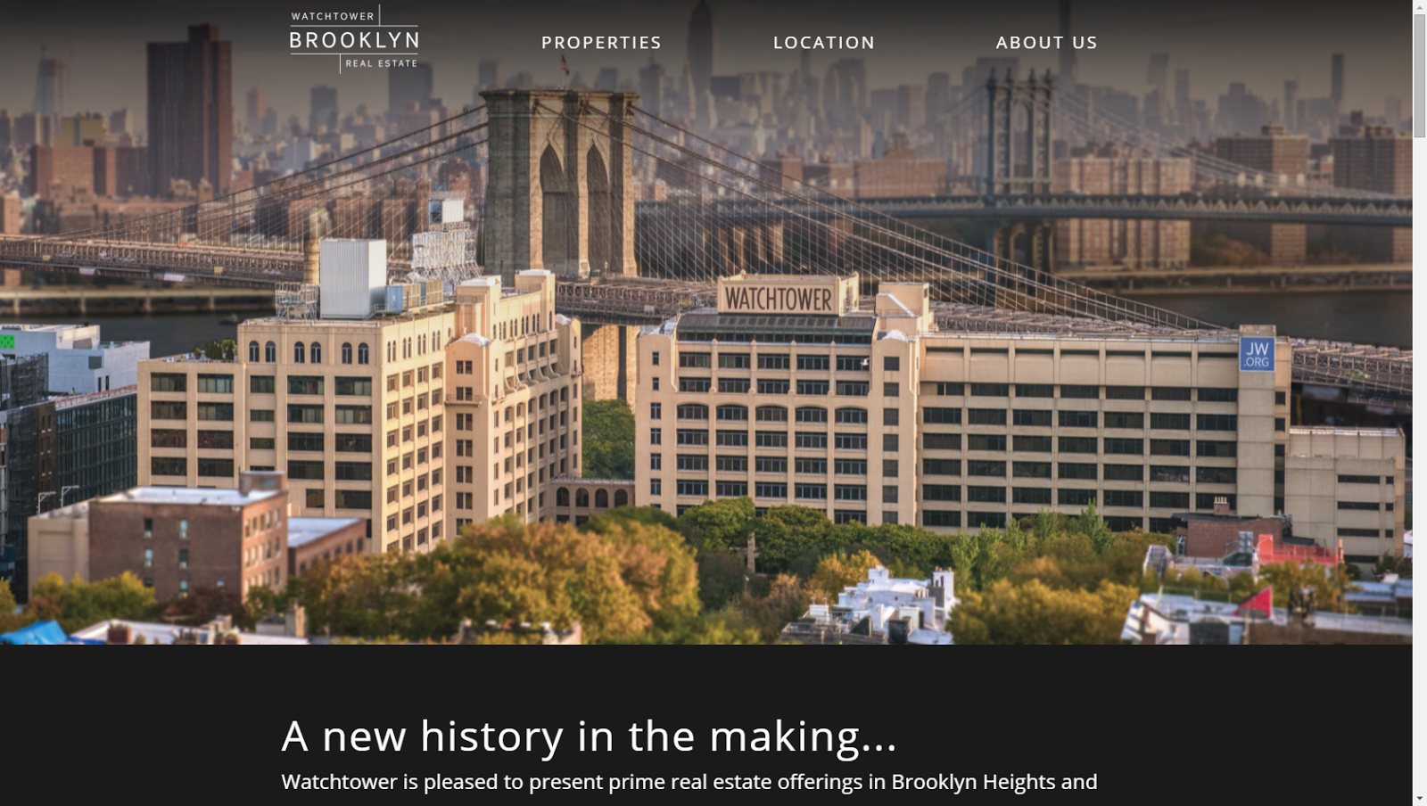 WatchtowerBrooklynRealEstate.com | New Website from JW.org | RMO Video