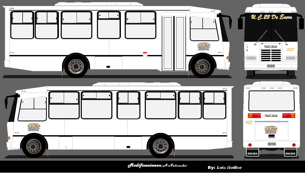 Diseños Encava y Otra Buses Venezuela