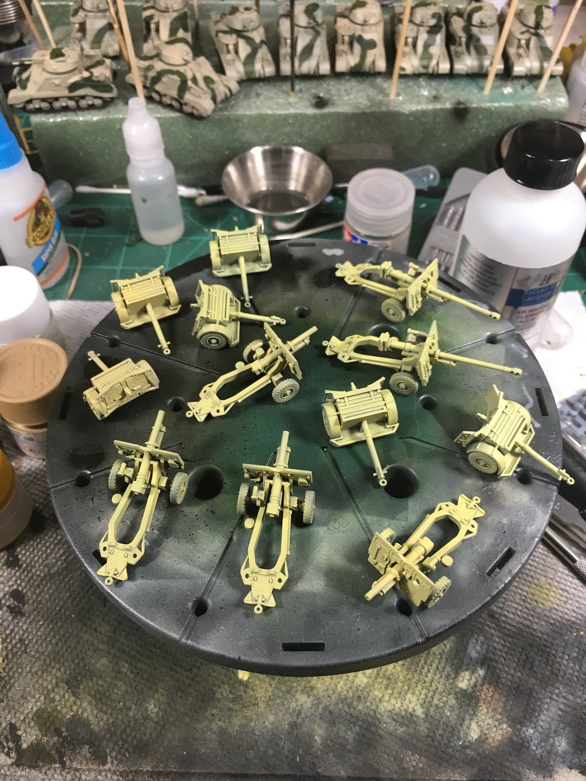 Orion Paintworks: WIP: Flames of War Desert Rats