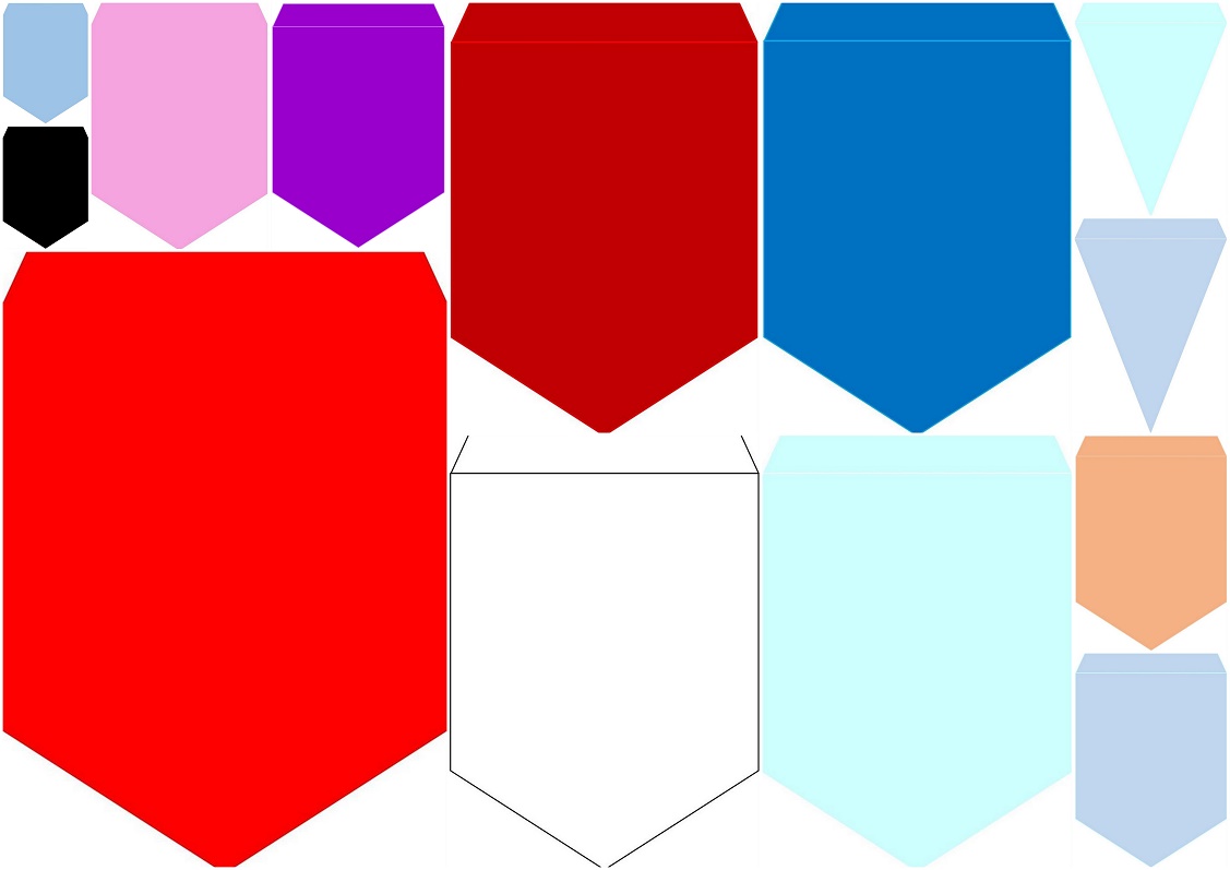 Banderines de Colores para Fiesta de 15 Años para Imprimir Gratis. | Oh ...