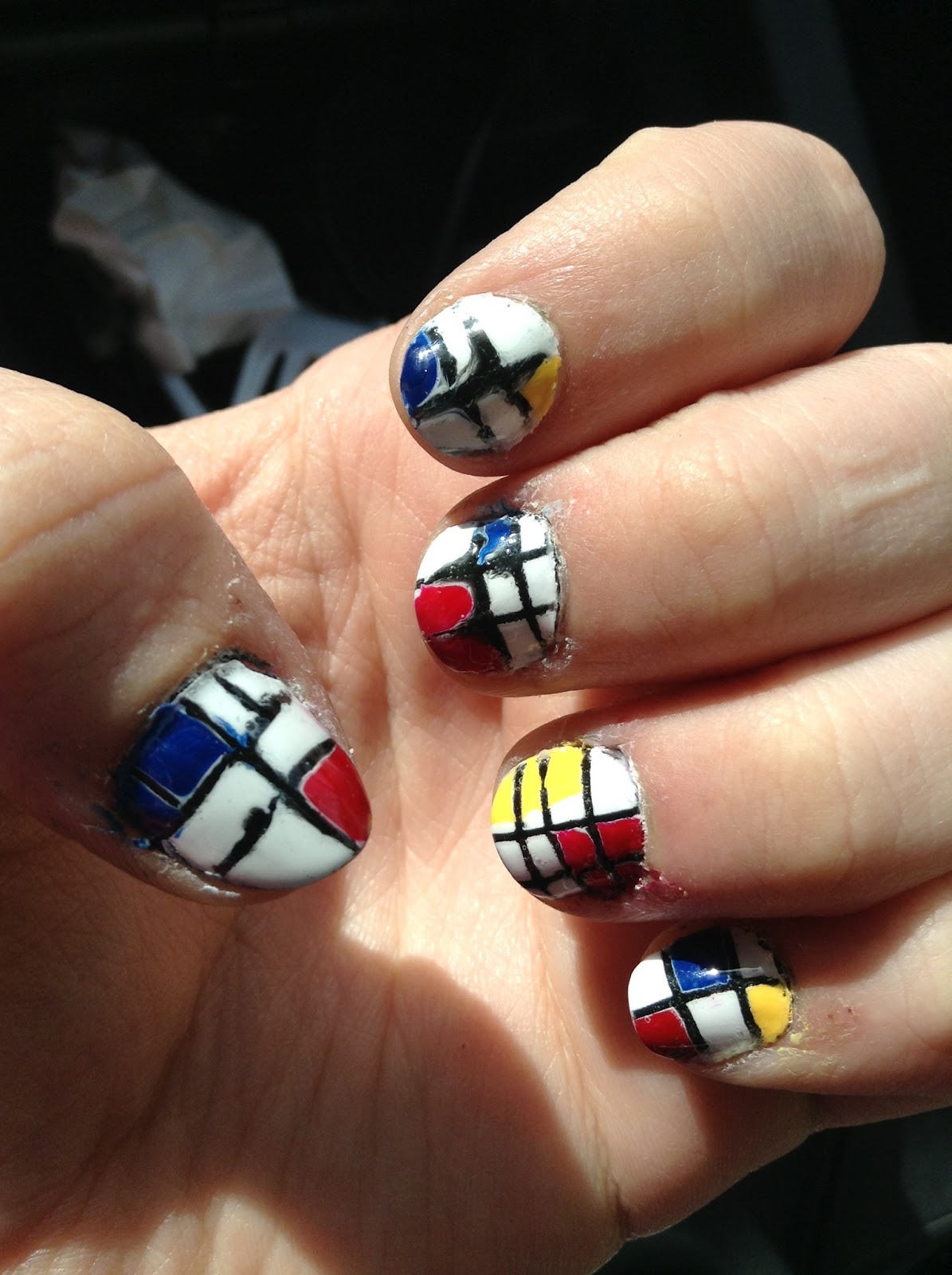 Reading Books and Doing Nails