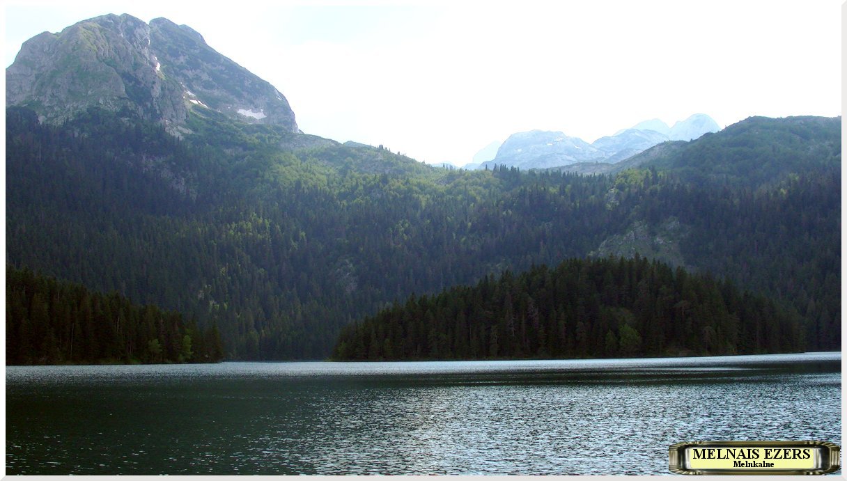 Pasaule: Nacionālais parks "Durmitor" / Melnais ezers / Melnkalne