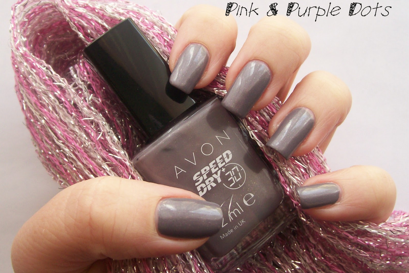 Avon Speed Dry + Nail Enamel - Grey Flash