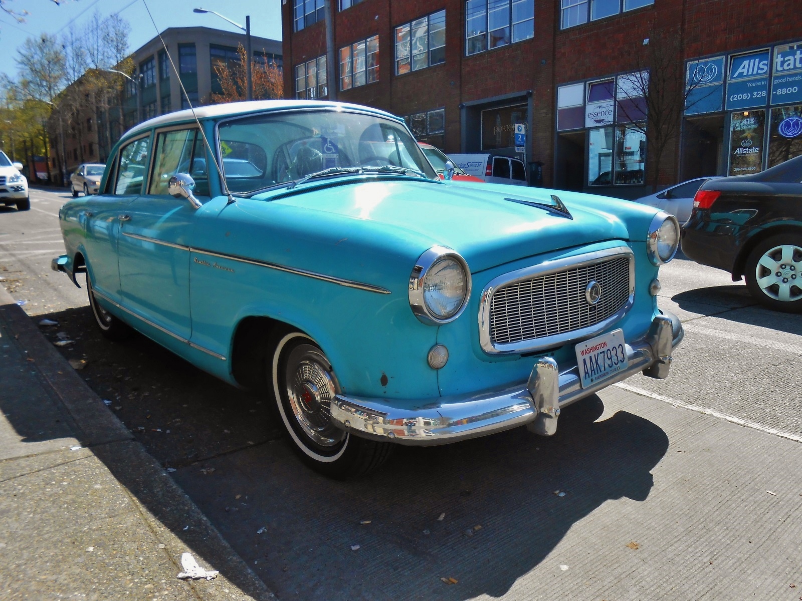 Seattle's Parked Cars: 1960 Rambler American Sedan