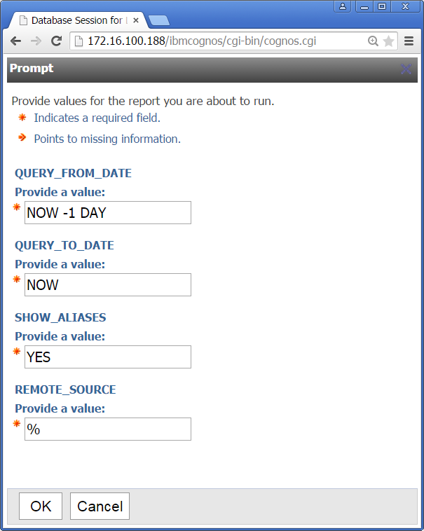 INSIGHTS: Querying Live Guardium Data with Cognos (Without the CSV Exports)