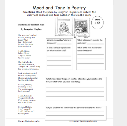 Literacy Station Inspiration: Poetry Stations