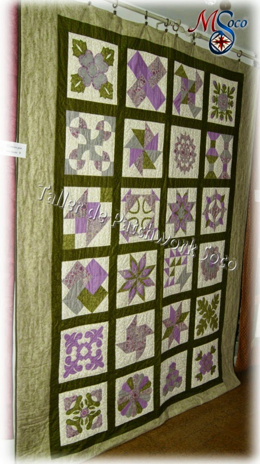 Patchwork Soco: Fotos VI Exposición del Taller de Soco: Patchwork A MANO