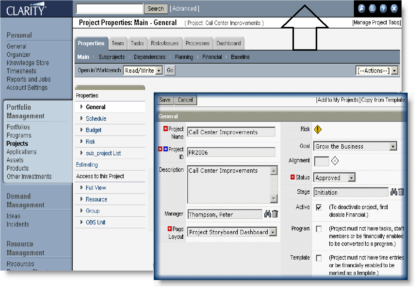 Balas Blog..: Basic levels of Navigation in Clarity 12