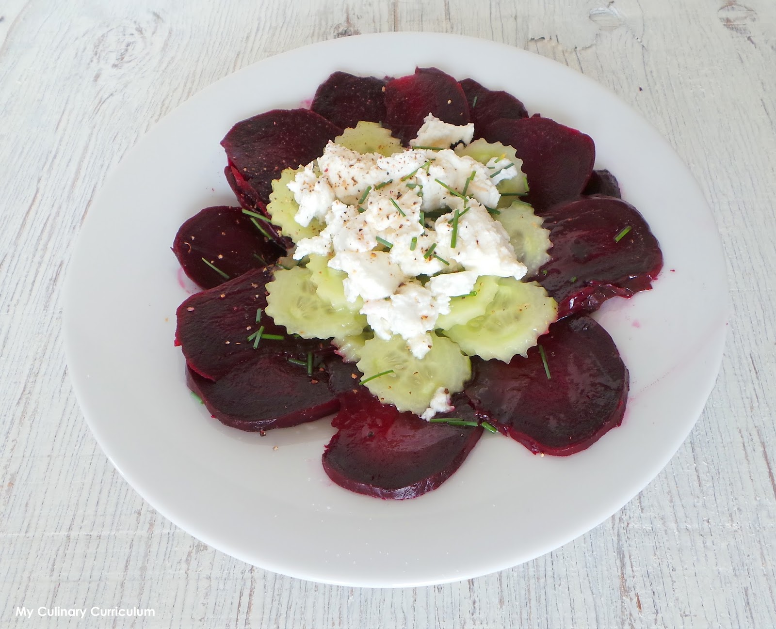 My Culinary Curriculum: Salade de betteraves (cuites au four ...