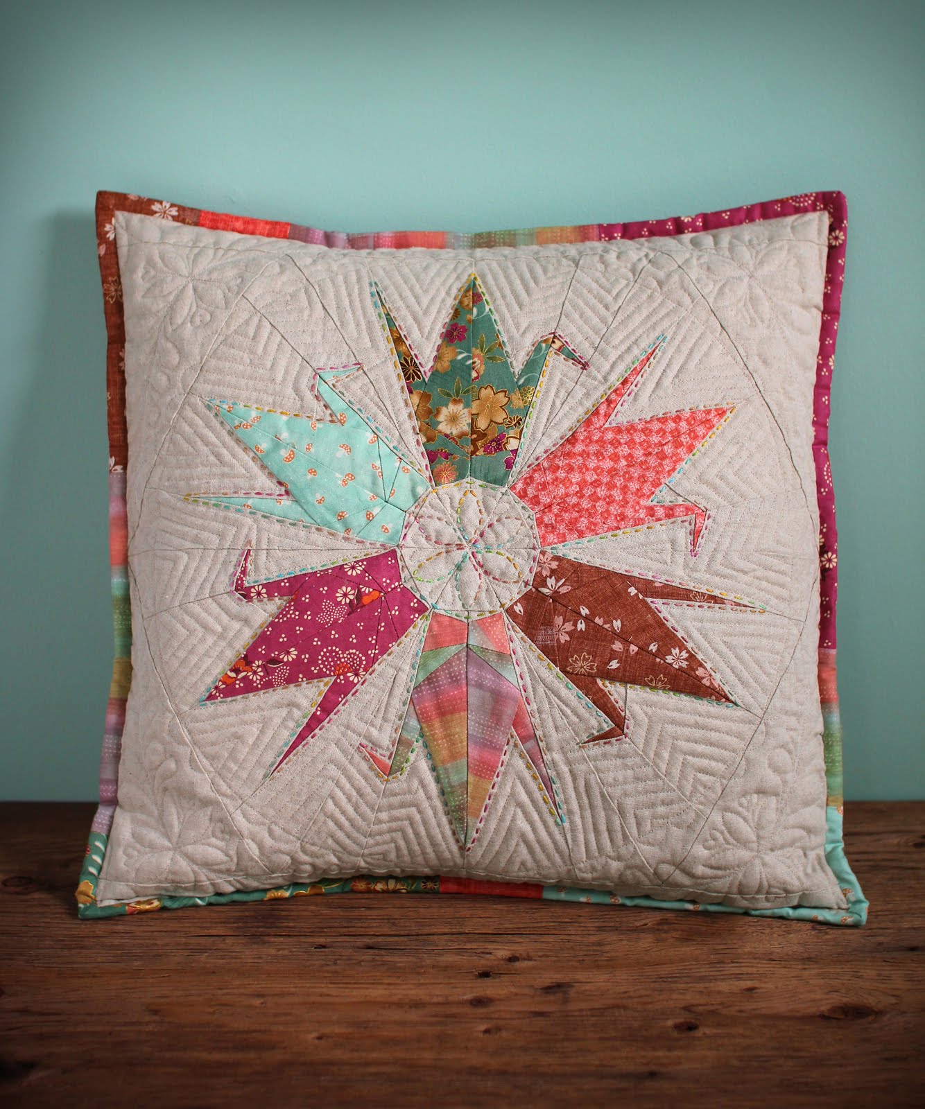 PatchworkPottery: Crane Star Pattern