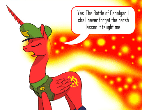 Equestria Daily - MLP Stuff!: Comic: Mlp 4koma / The Battle of Cabalgar ...