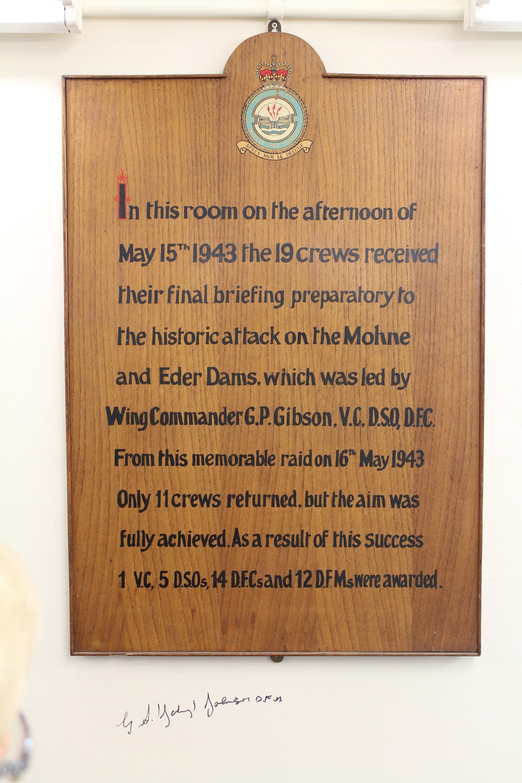 Adys Blog: RAF Scampton - the Dambusters part 2