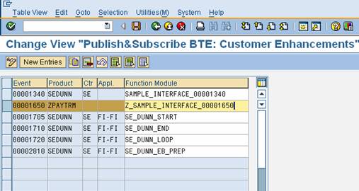 SAP ABAP Technical: Adding custom fields to the FI report FBL5N using BTEs