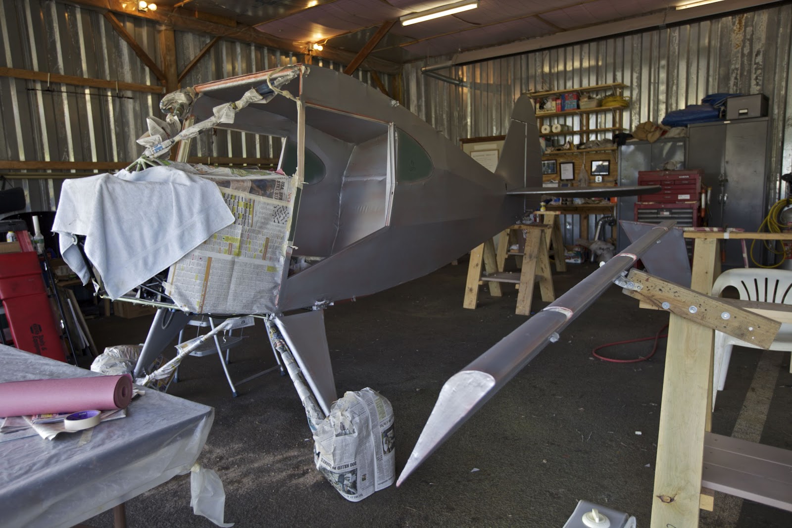 1949 Piper Clipper Restoration: Mellow Yellow