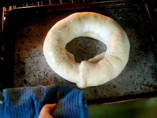 The Land of Peapodriot: Spinach and Garlic & Herb Jack Cheese Ring