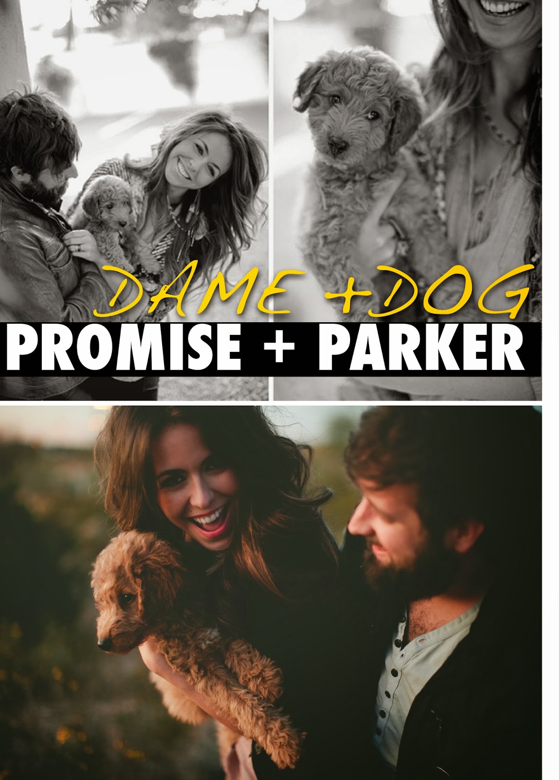 Gypsy Beard: DAME + DOG: Promise Tangeman-Wurzell & Mr Parker.