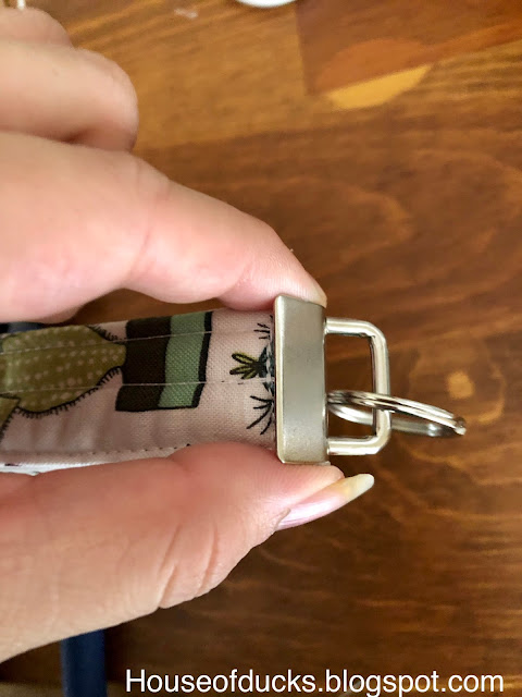 House of Ducks: DIY Key Fob with Free Template