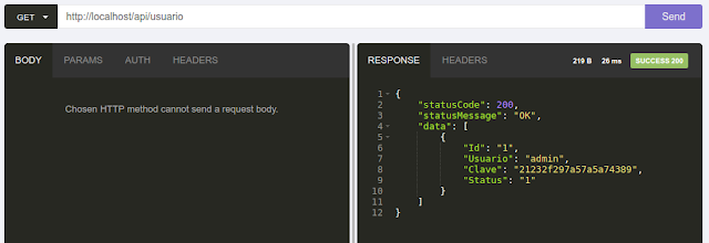 Crear un Web Service API Rest con PHP y MySQL | Friki Bloggeo