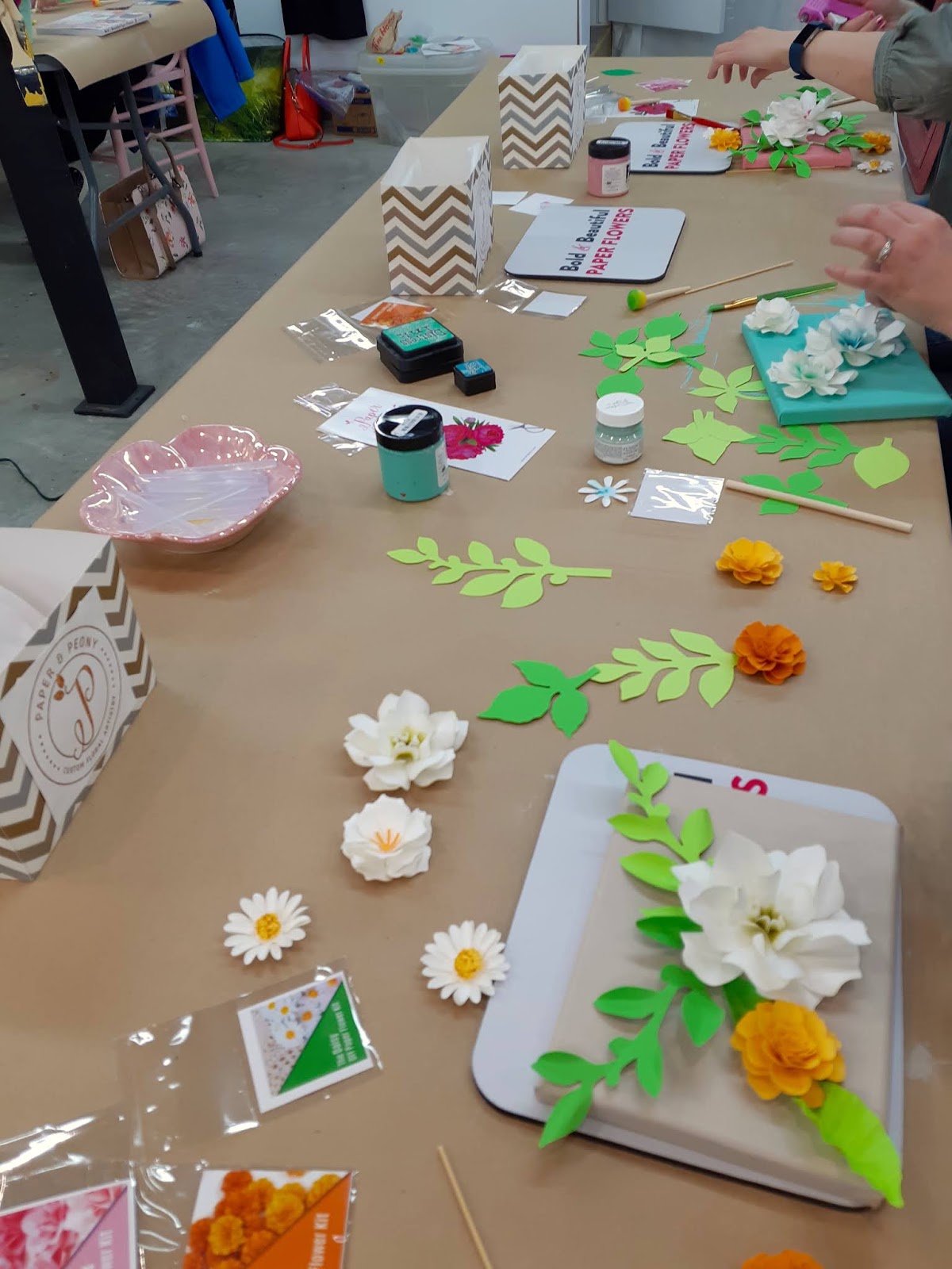 Why I Love Teaching Paper Flower Workshops!