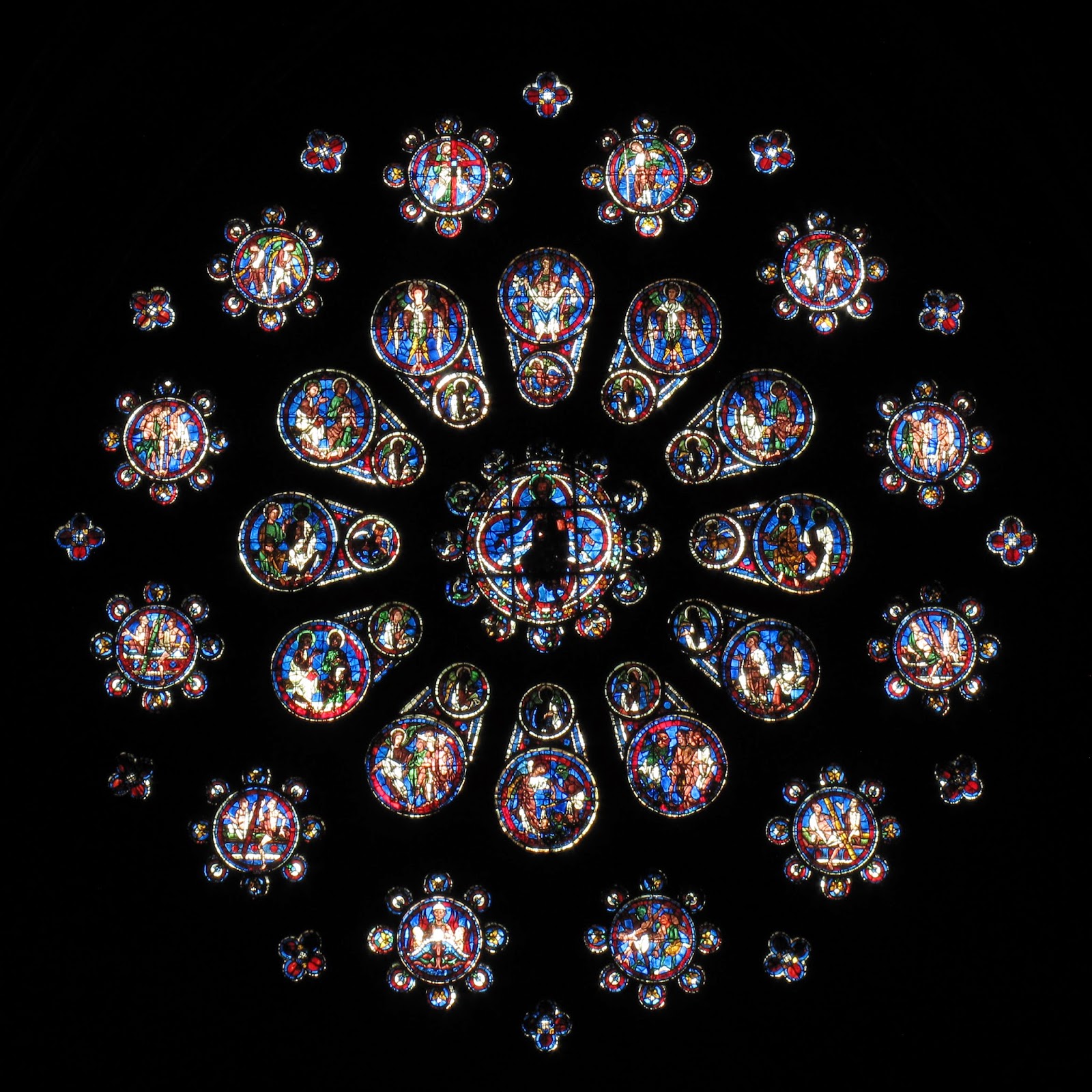 Si près de l'horizon: Les rosaces de Notre Dame de Chartres