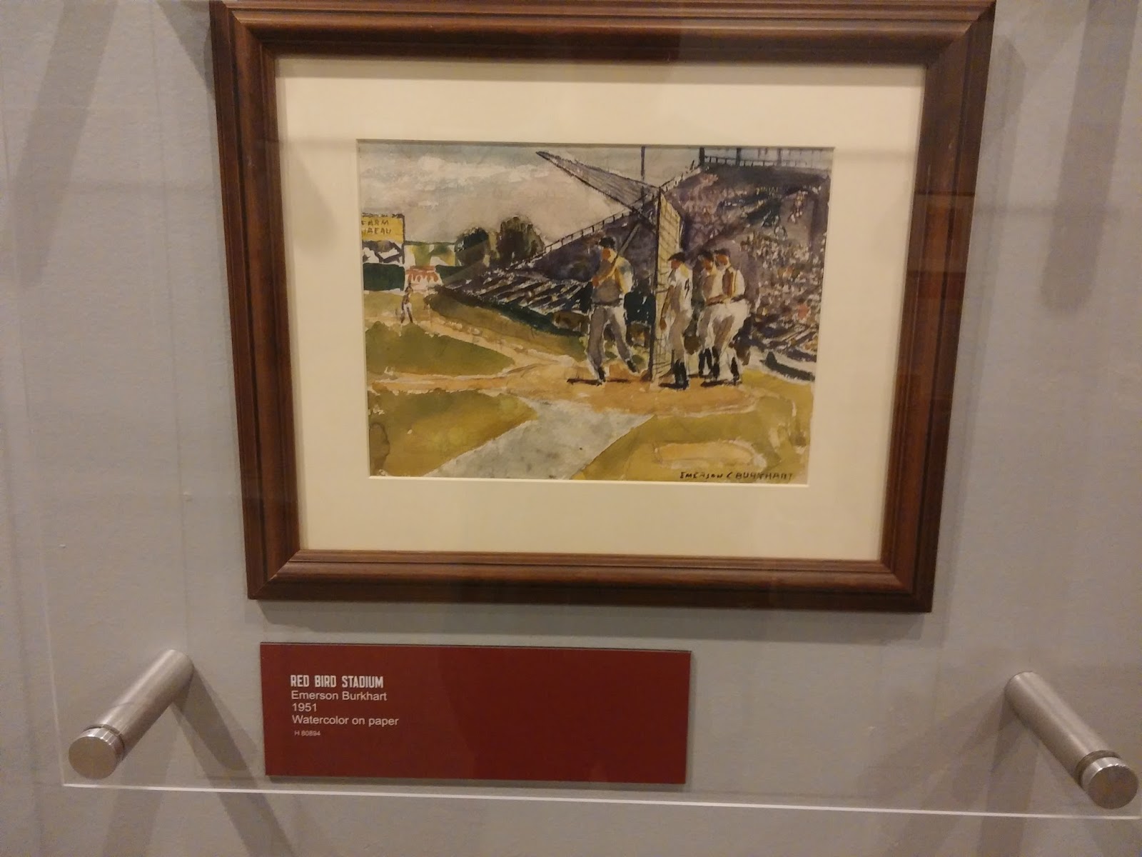 Travels of a Hobgoblin Taphophile: Red Bird Stadium (Emerson Burkhart ...