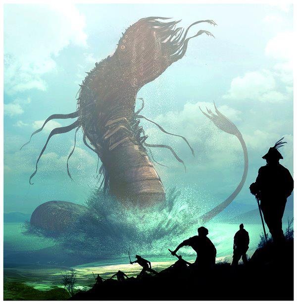 Mythopoeic Rambling: Worm, Leviathan (Frightful Fridays! A-Z!)