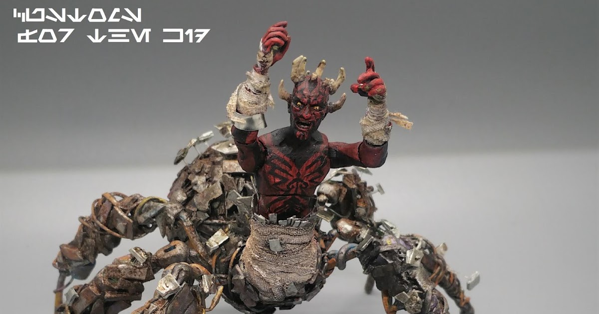 Star Wars: Customs for the Kid: "SPIDER MAUL" created by Darth Daddy