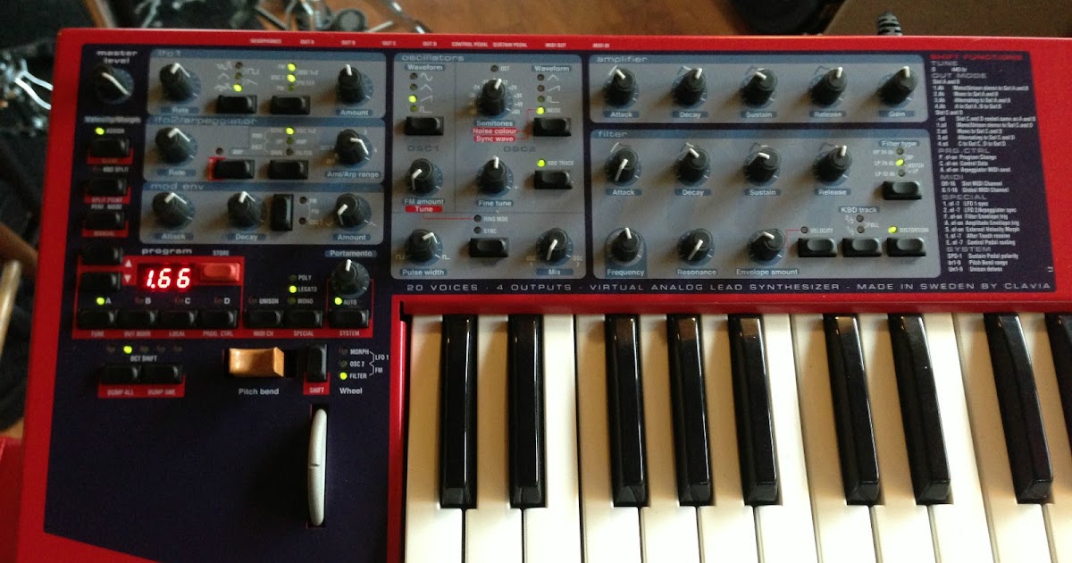 MATRIXSYNTH-B: Nord Lead 2X Virtual Analog Synthesizer
