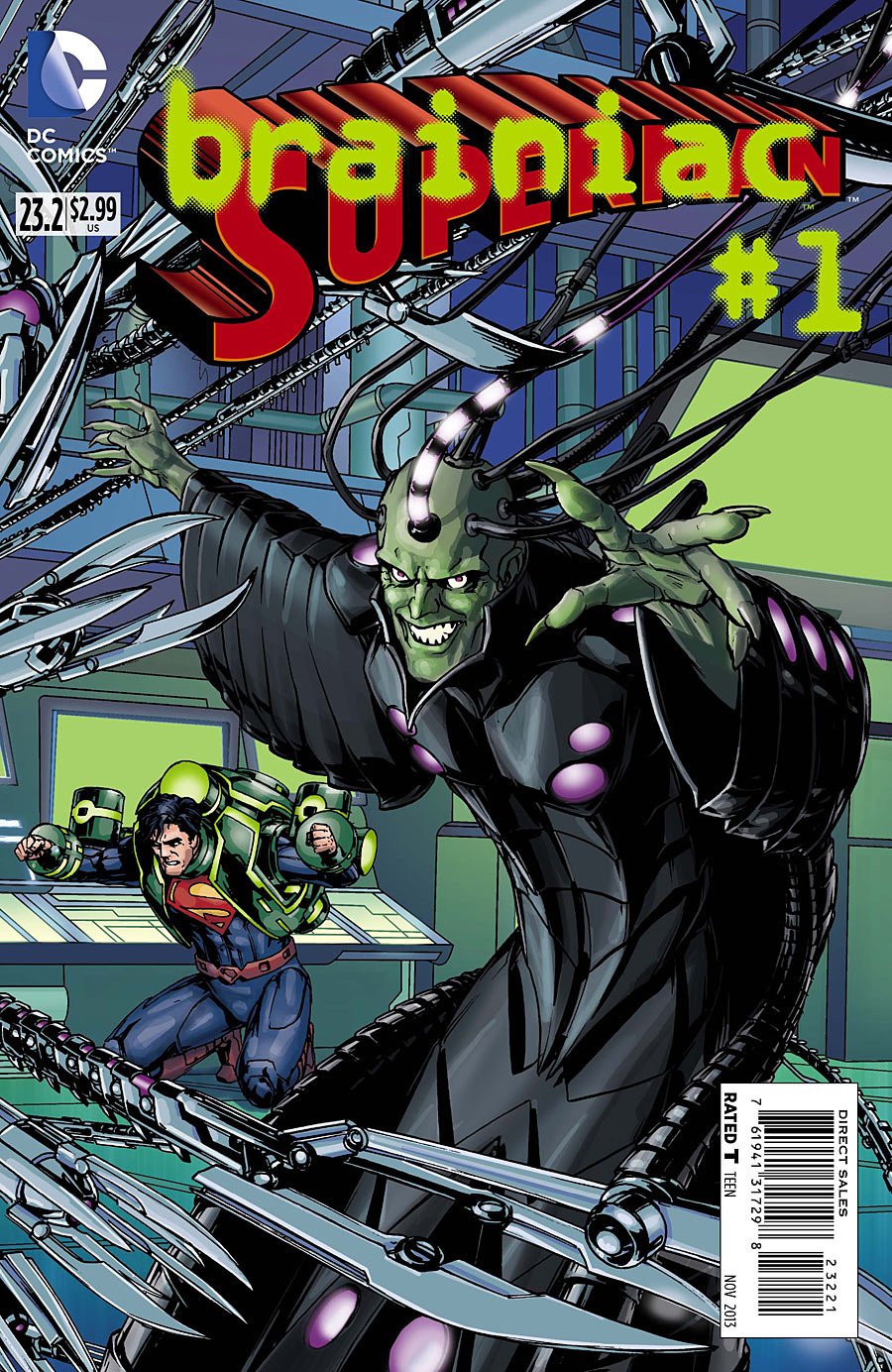 Supergirl Comic Box Commentary: Review: Superman 23.2 Brainiac