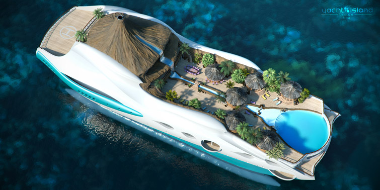 NEW Architecture - Design city: Floating island designed for The World