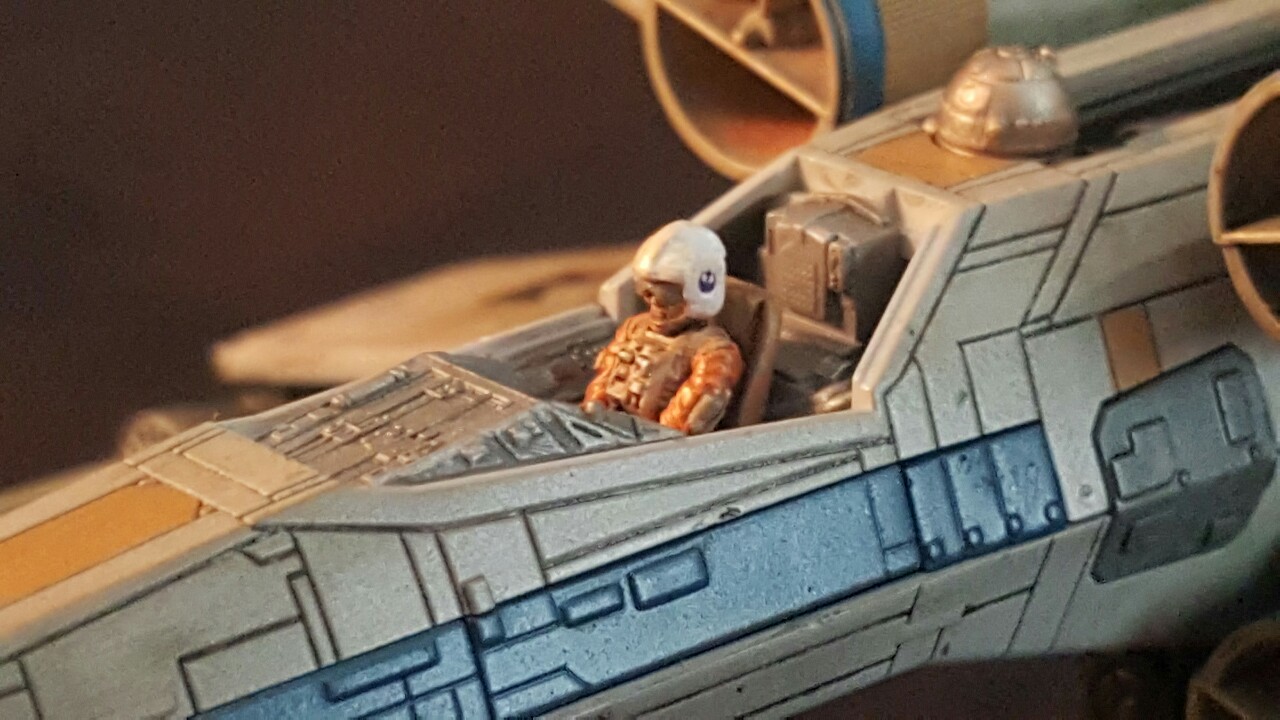 Blue Squadron X-wing