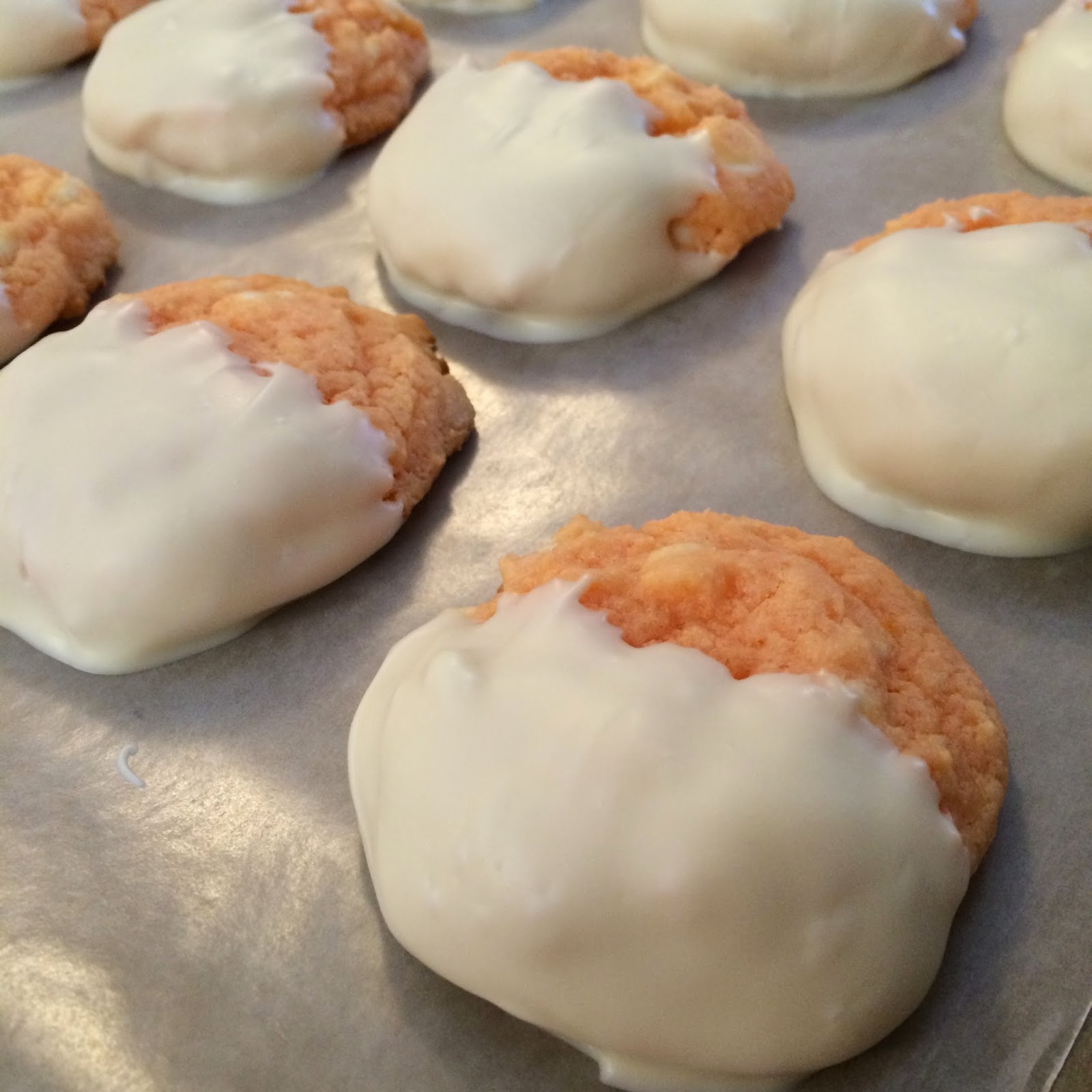 LIFE is better in PINK: Orange Creamsicle Cookies