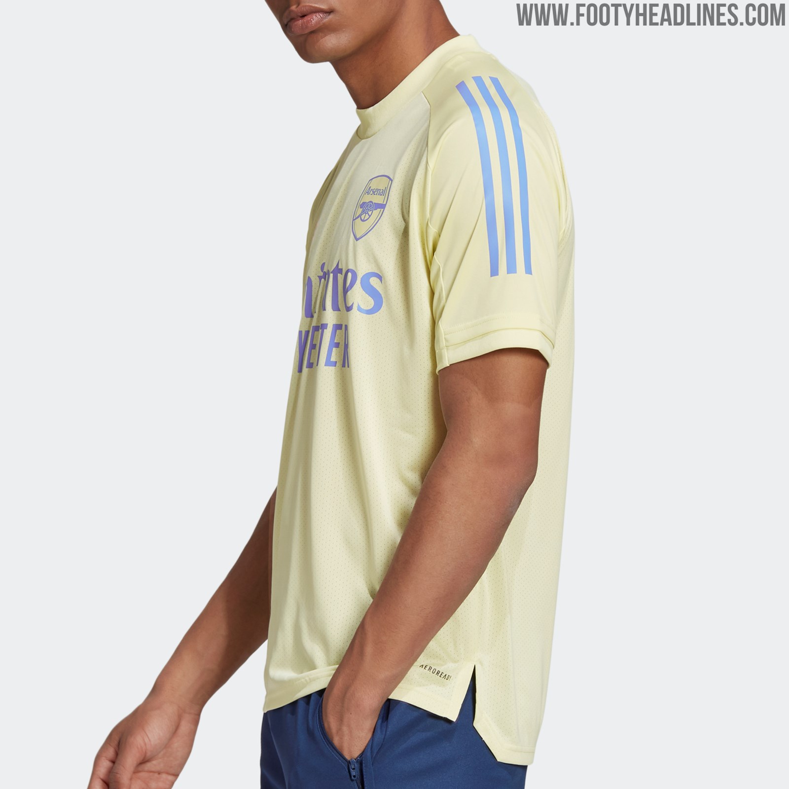 'Yellow Tint' Arsenal 20-21 Training Kit + Pre-Match Shirt Revealed ...